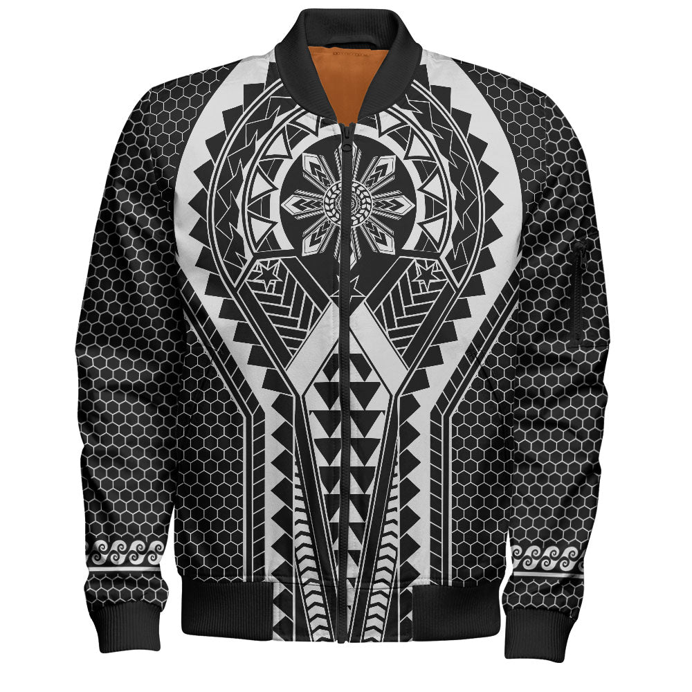 Philippines Filipinos Bomber Jacket Batok Filipino Tattoo Style ...
