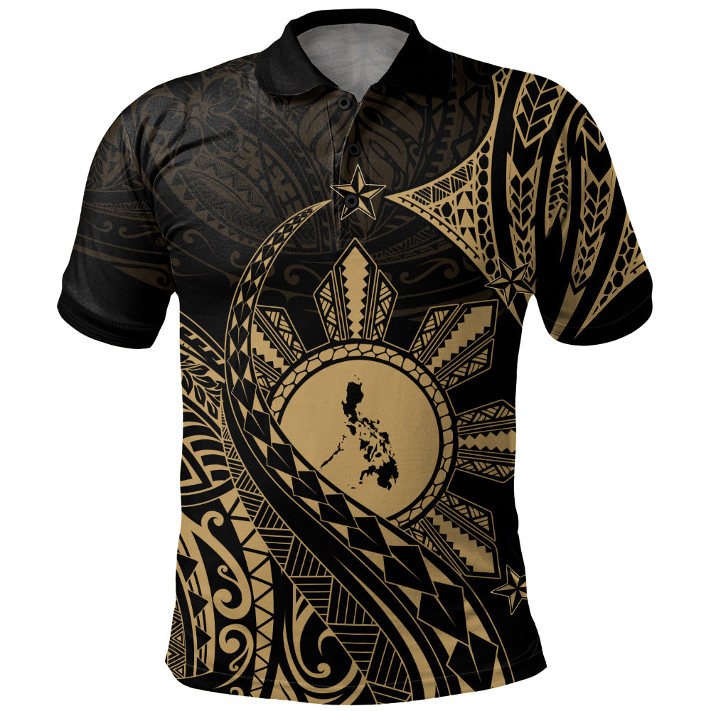 Philippines Filipinos Polo Shirt Filipino Polynesia Star With Tribal ...