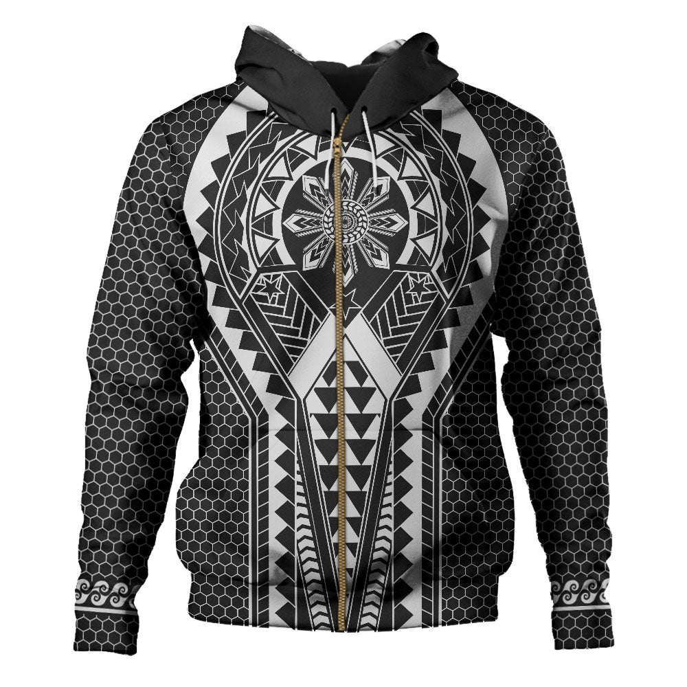 Philippines Filipinos Hoodie Batok Filipino Tattoo Style | Polynesian.co