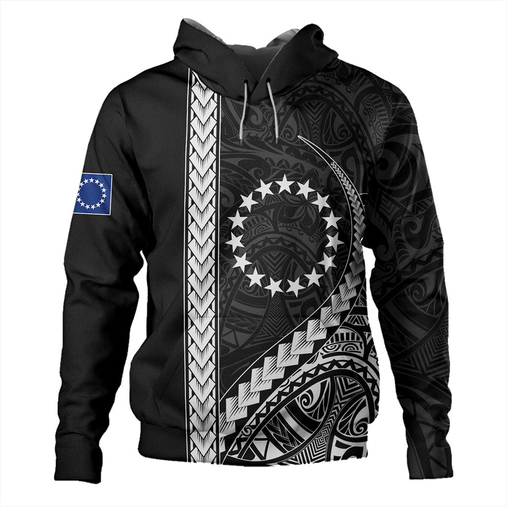 Cook Islands Hoodie Tribal Polynesian Coat Of Arms | Polynesian.co