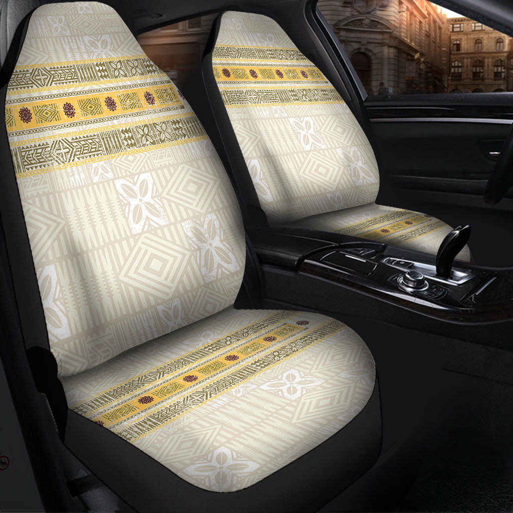 Fiji Car Seat Covers Fijian Masi Tapa Design | Polynesian.co