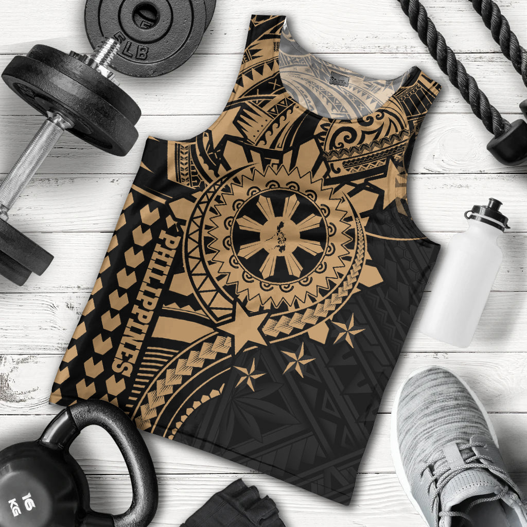 Philippines Filipinos Tank Top - Proud To Be Filipino Tribal Sun Batok ...