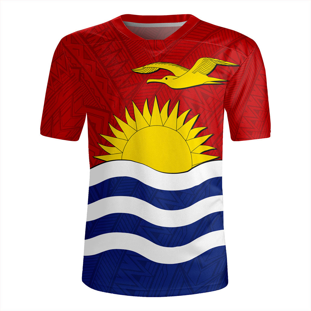 Kiribati Rugby Jersey Flag Design With Pattern | Polynesian.co