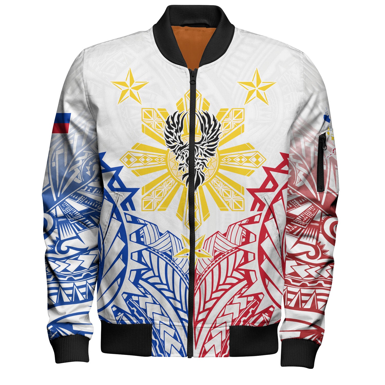 Philippines Filipinos Custom Personalised Bomber Jacket Filipino Sun ...