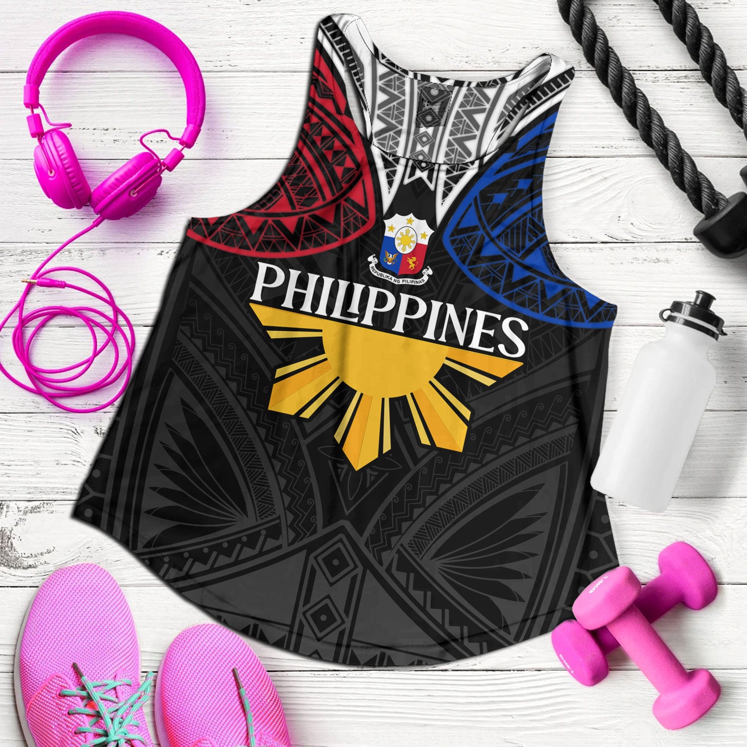 Philippines Filipinos Custom Personalised Women Tank Unique Filipino ...