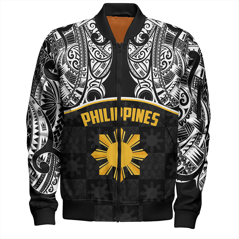 Philippines Filipinos Bomber Jacket Tribal Polynesian Demodern Style ...