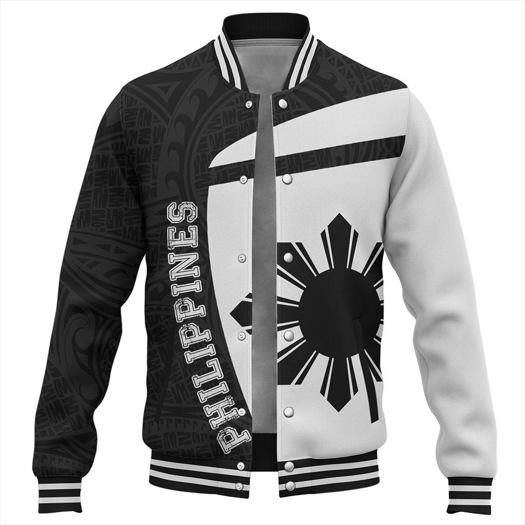 Philippines Filipinos Baseball Jacket Tribal Spring Style | Polynesian.co