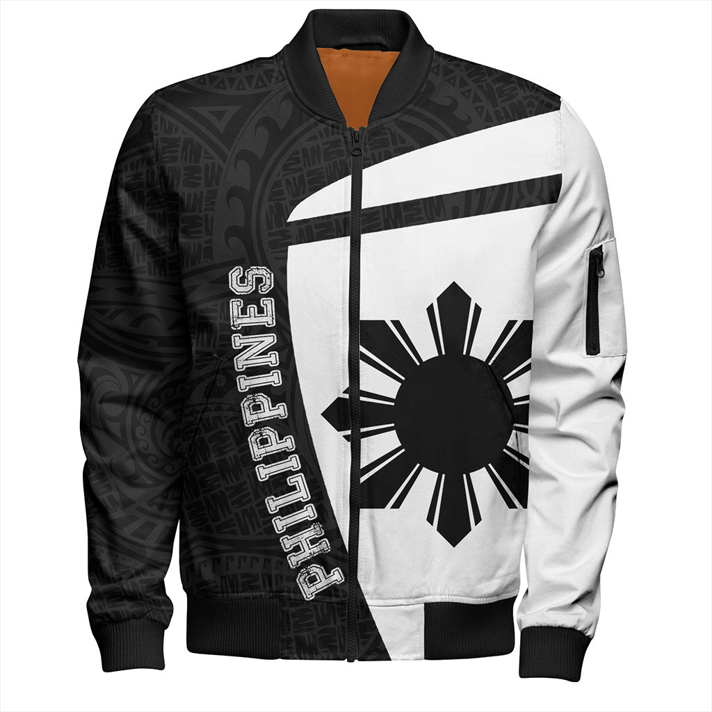 Philippines Filipinos Bomber Jacket Tribal Spring Style | Polynesian.co