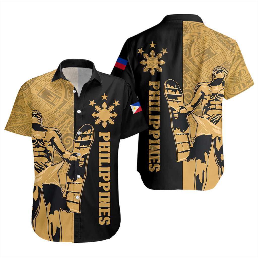 Philippines Filipinos Short Sleeve Shirt Lapu Lapu Star Tribal ...