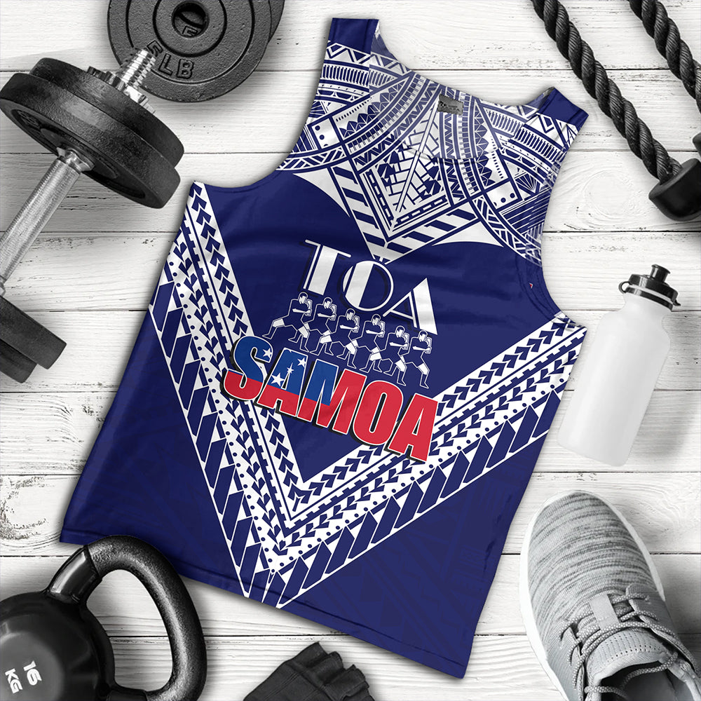 (Customize Personalize) Toa Samoa RLS Warriors Siva Tau Men Tank ...