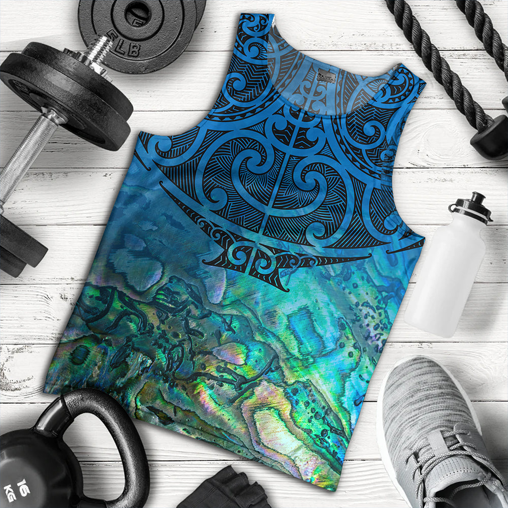New Zealand Tank Top Maori Papua Shell | Polynesian.co