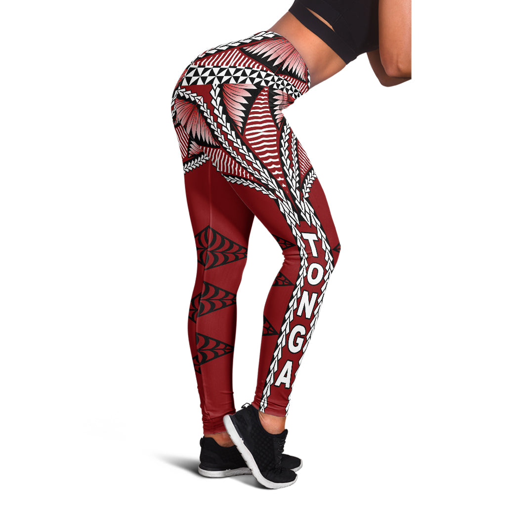 Tonga Polynesian Legging - Tongan Ngatu Pattern | Polynesian.co