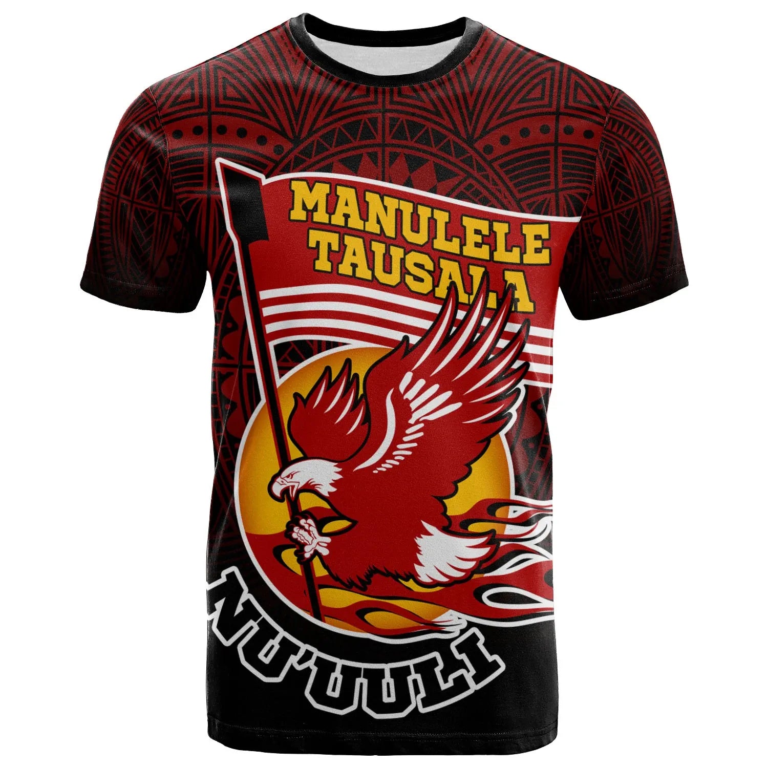 American Samoa T-shirt - Manulele Tausala Nuuuli (Ver 2) | Polynesian.co