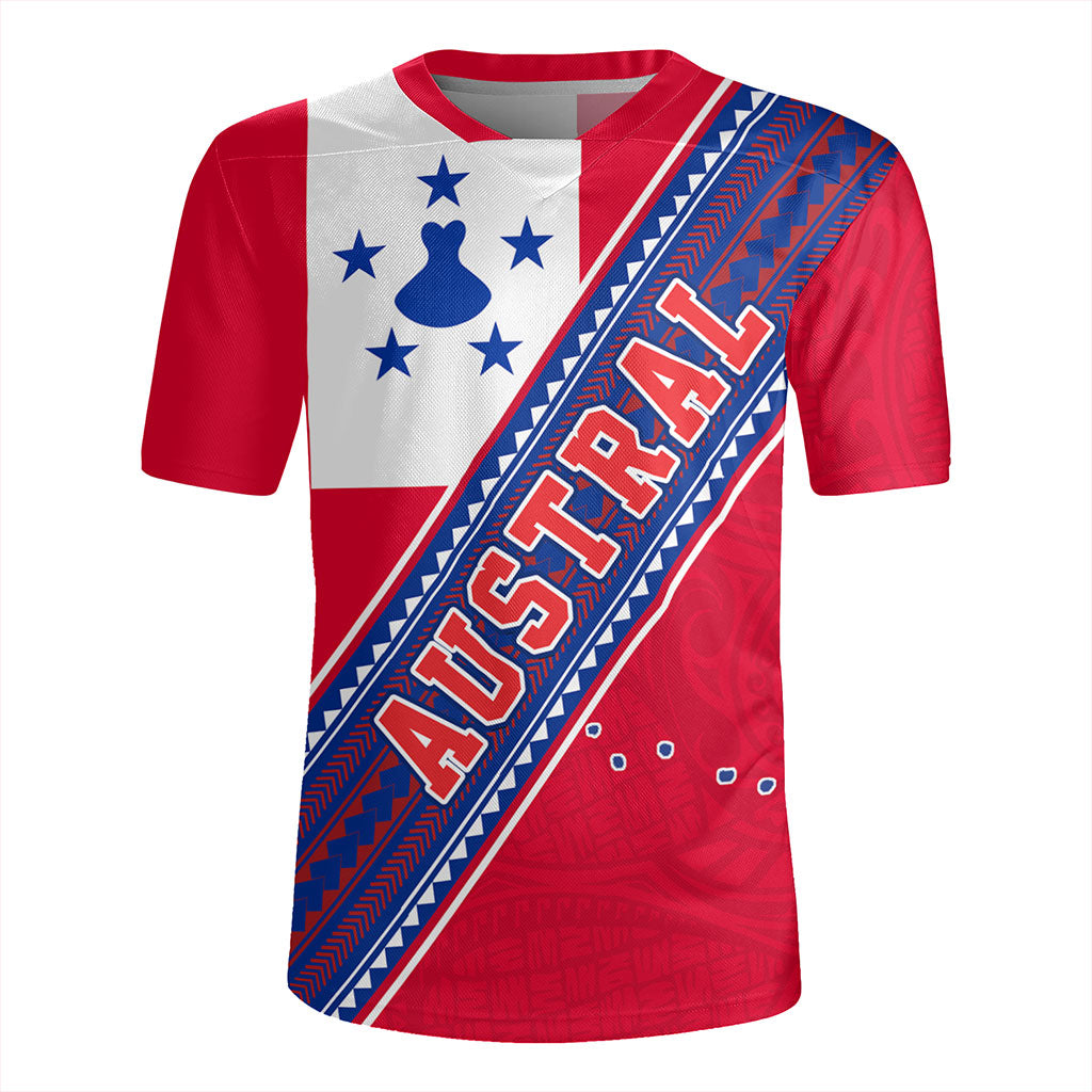 Austral Islands Rugby Jersey Flag And Coat Of Arms | Polynesian.co