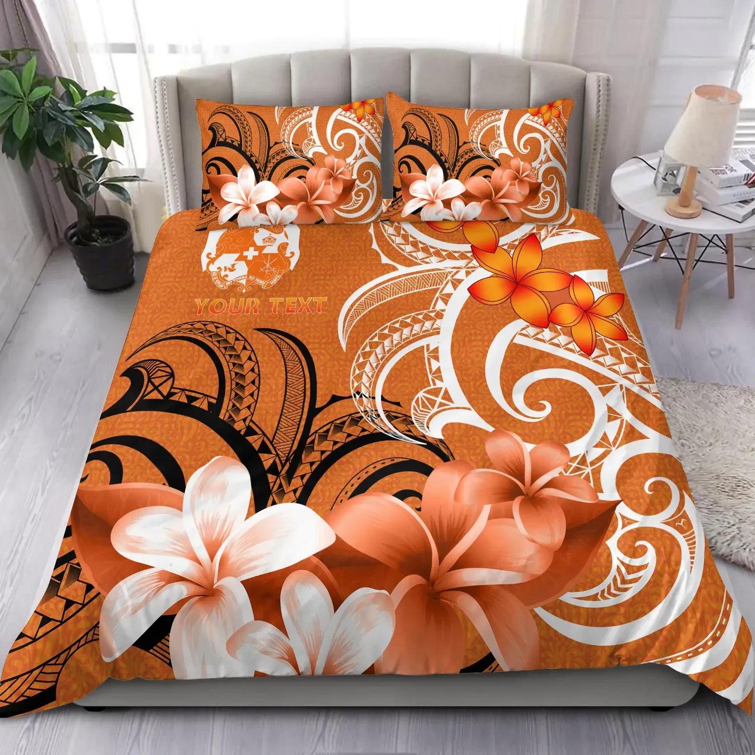 [Custom] Tonga Personalised Bedding Set - Tongan Spirit | Polynesian.co