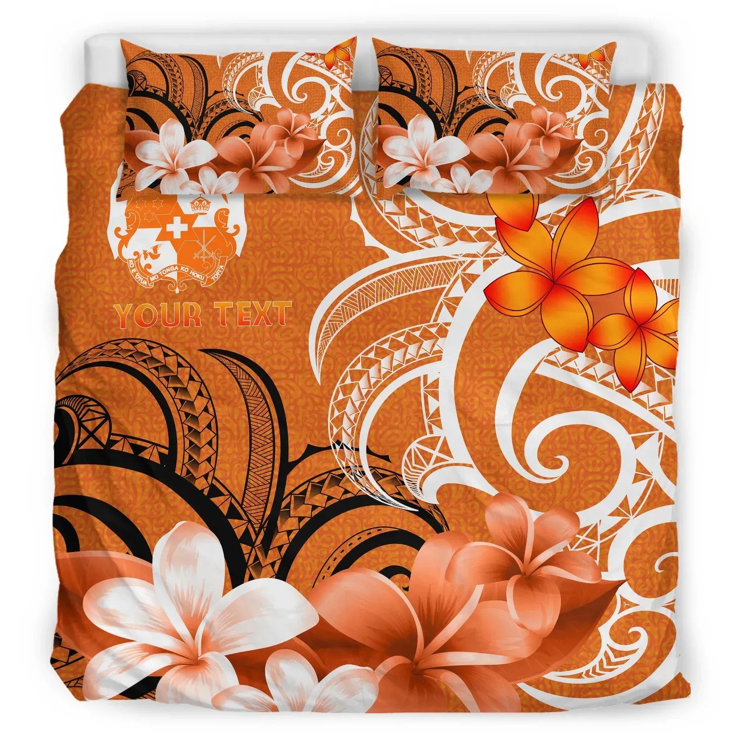 [Custom] Tonga Personalised Bedding Set - Tongan Spirit | Polynesian.co