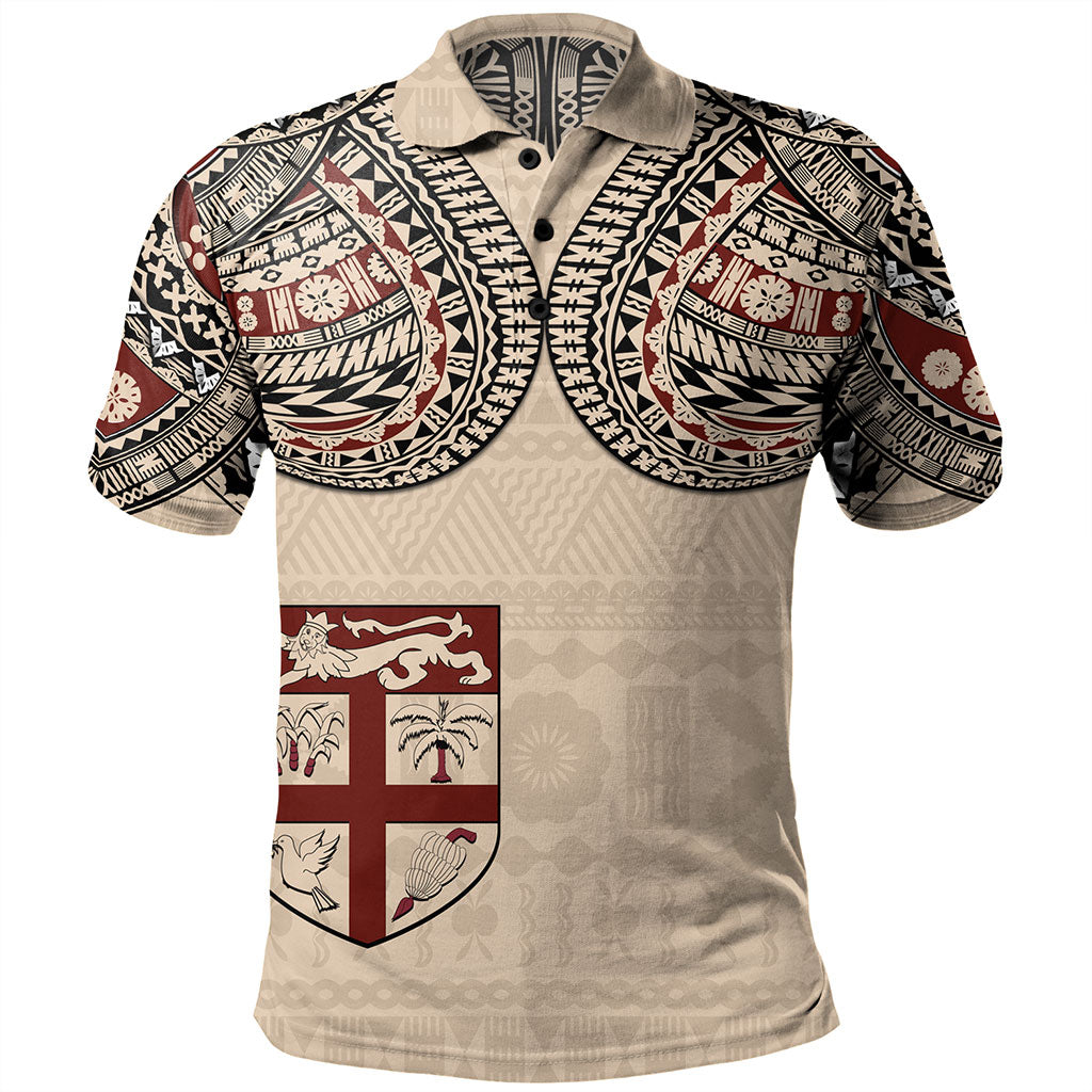 Fiji Polo Shirt Bula Tattoo Art | Polynesian.co