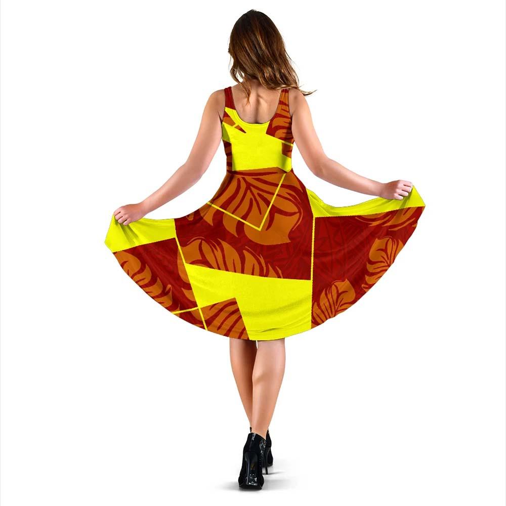Mauna Kea Midi Dress 01 | Polynesian.co
