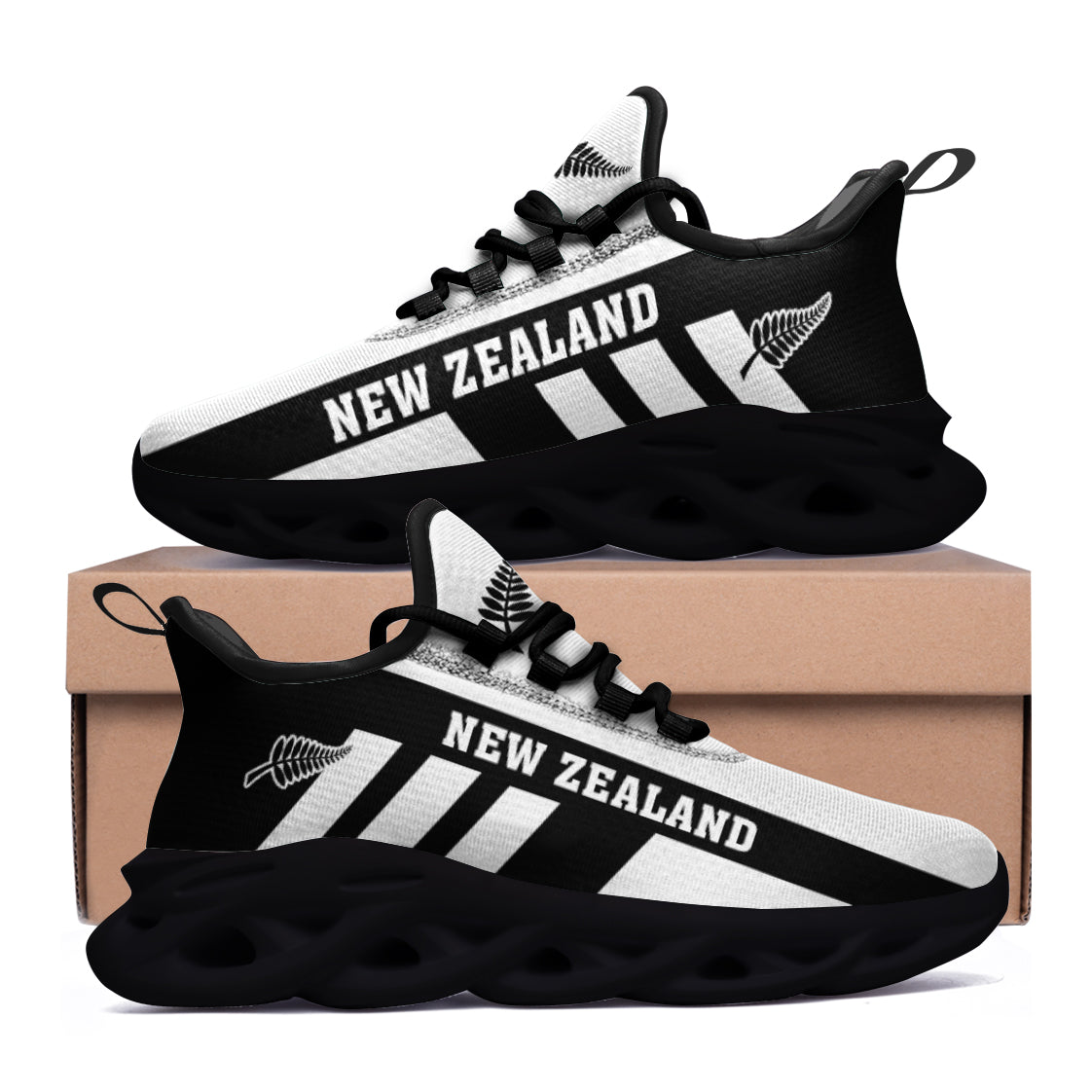 New Zealand Clunky Sneakers Sport Triple Style – Polynesian.co