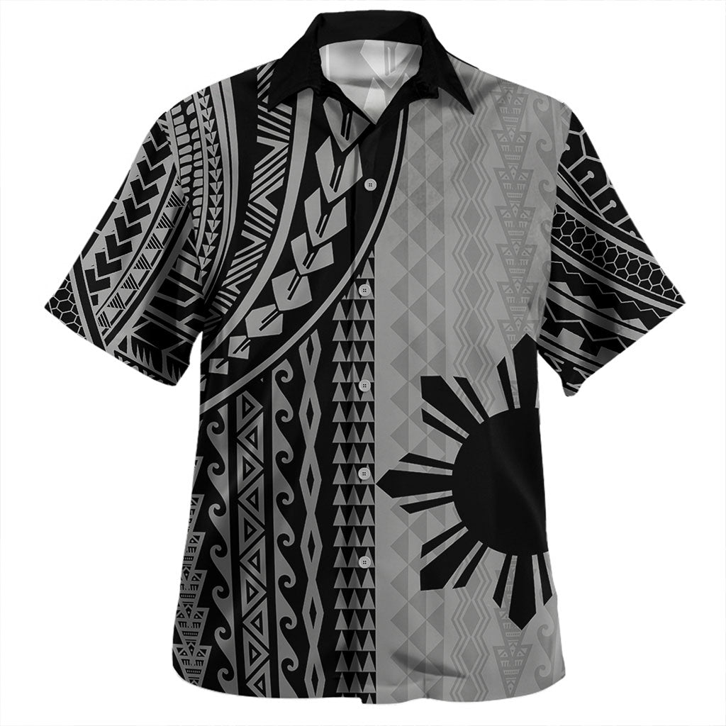 Philippines Filipinos Hawaiian Shirt Polynesian Tattoo | Polynesian.co