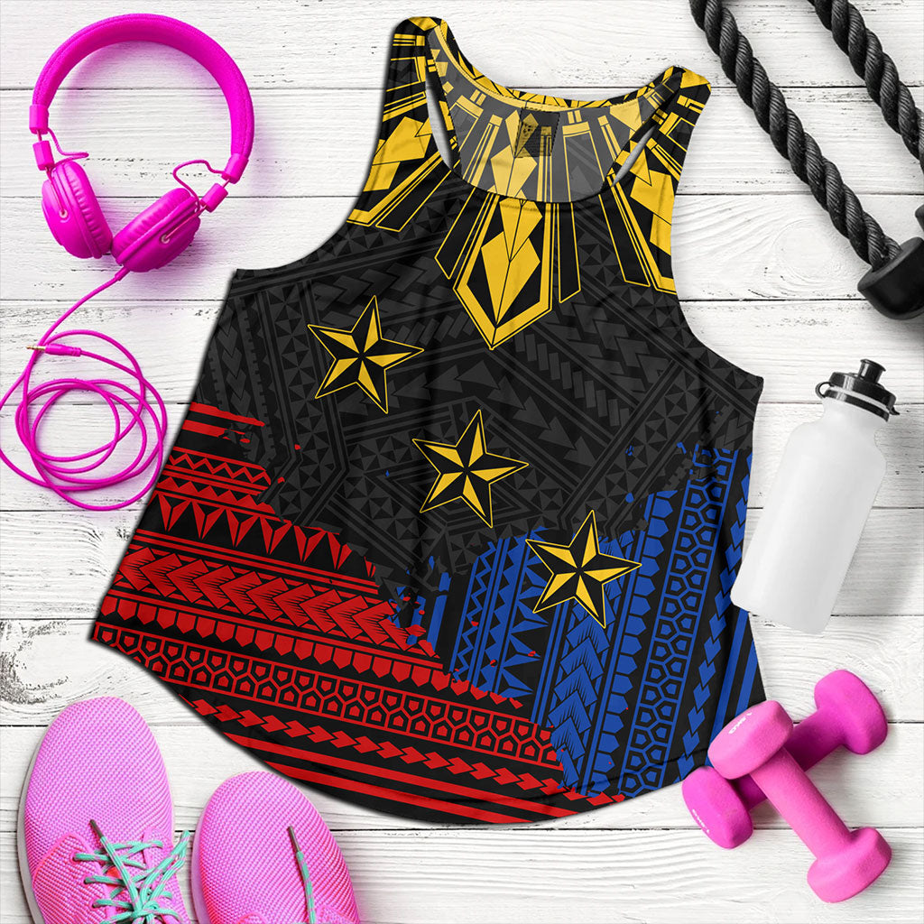Philippines Filipinos Women Tank Tribal Sport Style | Polynesian.co
