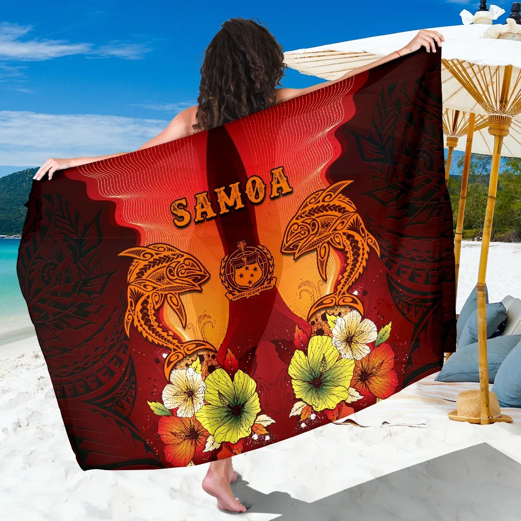 Samoa Sarongs - Tribal Tuna Fish | Polynesian.co