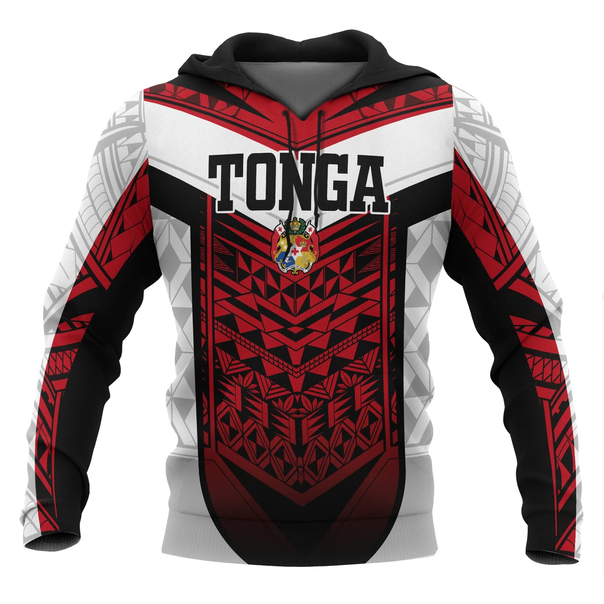 Tonga Polynesian Hoodie - Tongan Pattern | Polynesian.co