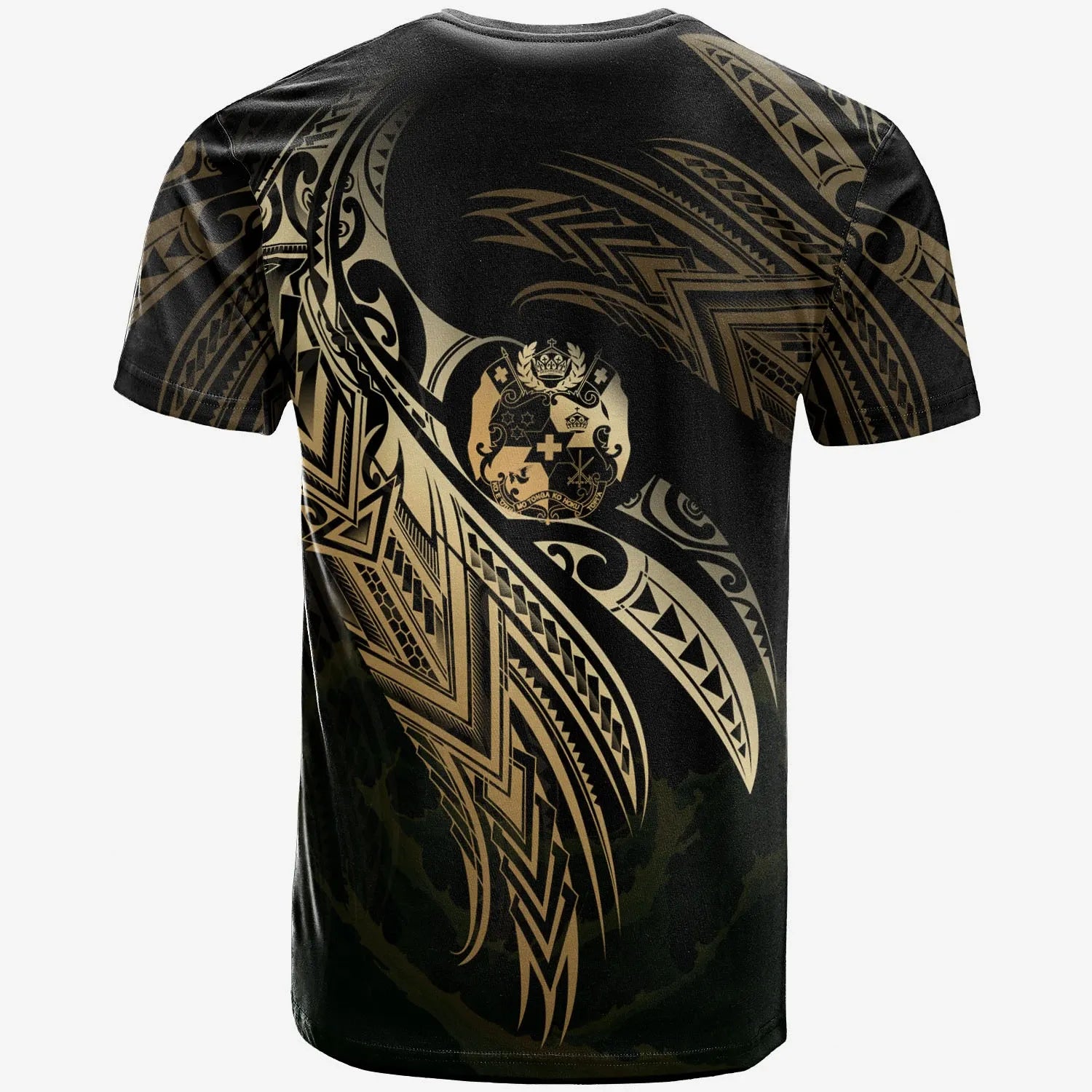 Tonga Polynesian T-Shirt - Tonga Legend Gold Version | Polynesian.co